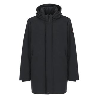 Peuterey Homme, Manteaux, Noir, Taille: M Parka &agrave; capuche