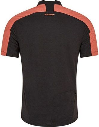 Ziener T-Shirt Fahrrad-Shirt Nadeko (Front-Rei&szlig;verschluss, Mesheins&auml;tze)