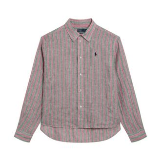 Polo Ralph Lauren Femme, Blouses et Chemises, Multicolore, Taille: 42 FR LS Button Front Shirt
