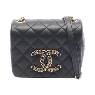 Chanel Pre-owned Vintage Umh&auml;ngetasche - - Pre-owned - Damen - Schwarzk - ONE SIZE