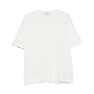 Paolo Pecora Baumwoll-Jersey-T-Shirt - - Tops - Herren - Wei&szlig; - L