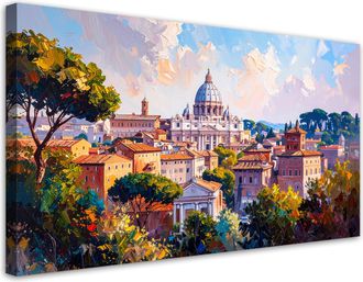 Feeby Leinwand Bilder - Bild Wohnzimmer - 100x50 1tlg - Deko Schlafzimmer Gro&szlig; - Dekoration Canvas - Gem&auml;lde - Modern Wandbilder - Kunstdruck - B&uuml;ros Panora