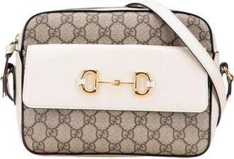 Gucci Sac bandouli&egrave;re Pre-owned en toile - Femme - Pre-owned - Beige - Taille: ONE Size