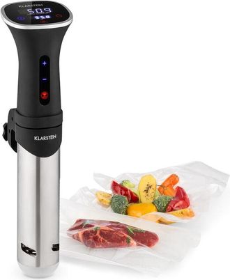 Klarstein Klarstein - Sous Vide Garer, Effizienter Sous Vide Stick, Sous-Vide-Garer, Sous Vide Garer Stick, 1200 w, 20-95&deg;C, Timer, App-Steuerung