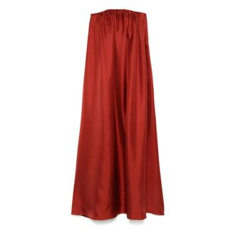 Max Mara Elegantes Edda Kleid - - Dresses - Damen - Rot - XS