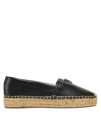 Guess Espadrilles FLJLND LEA14 Schwarz