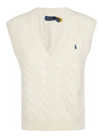 Polo Ralph Lauren Weste - Creme
