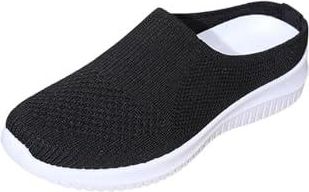 Generic Chaussures d&eacute;contract&eacute;es pour femme en maille respirante - Couleur unie - L&eacute;g&egrave;res - Talon compens&eacute; - &Eacute;l&eacute;gantes et confortables - Chaussures de sport d