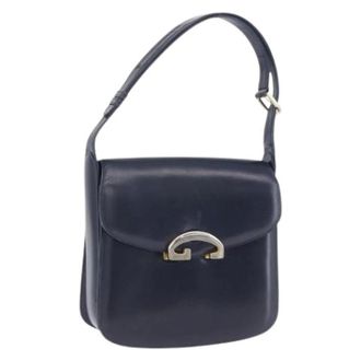 Gucci Sac bandouli&egrave;re vintage Pre-owned - Femme - Pre-owned - Bleu - Taille: ONE Size