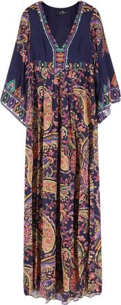 Etro Femme, Robes, Multicolore, Taille: 38 FR Maxi Dress