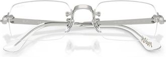 Ray-Ban unisex, Accessoires, Gris, Taille: 54 MM Rx3928V Optical Frame