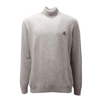 Aquascutum 45022 Rollkragenpullover - - Knitwear - Herren - Grau - 2XL