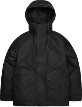 Rains Homme, Manteaux, Noir, Taille: XL Nome Parka
