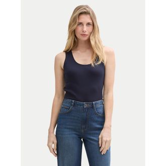 Tom Tailor Top 1045540 Dunkelblau Regular Fit