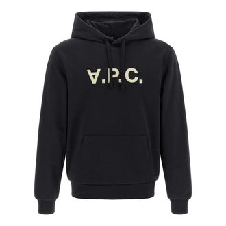 A.P.C. A.p.c., Femme, Sweatshirts et sweats &agrave; capuche, Noir, Taille: 40 FR Sweat &agrave; capuche Standard Grand VPC
