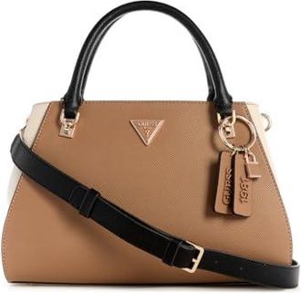Guess sac à main sac à épaule bandoulière Noelle II Luxury Satchel Tan Multi taupe
