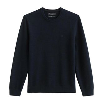 Marc O'Polo Rundhals-Strickware - - Knitwear - Herren - Blau - 2XL