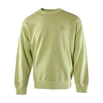 C.P. Company Gr&uuml;ner Baumwollpullover f&uuml;r M&auml;nner - - Sweatshirts & Hoodies - Herren - Gr&uuml;n - L