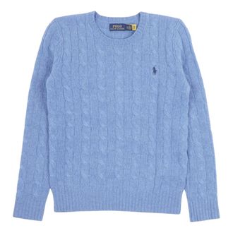 Polo Ralph Lauren Femme, Pulls, Bleu, Taille: 36 FR Pulls &agrave; col rond