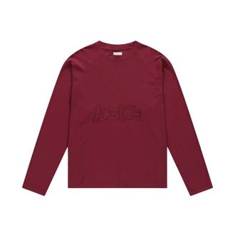 Arte Mesh Aero Patch Langarmshirt - - Tops - Herren - Rot - XL