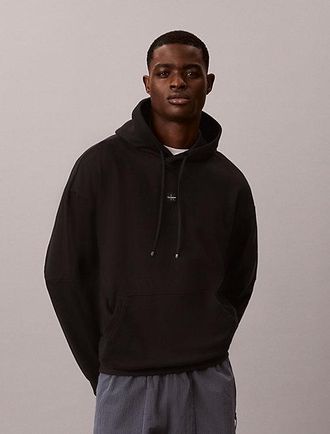 Calvin Klein Sweat &agrave; capuche en coton m&eacute;lang&eacute; haute performance