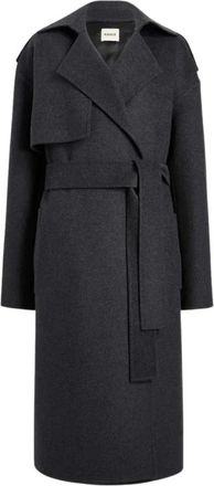 Khaite Manston Coat - Femme - Manteaux - Gris - Taille: 38 FR