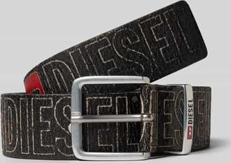 Diesel Gürtel mit Logo-Print