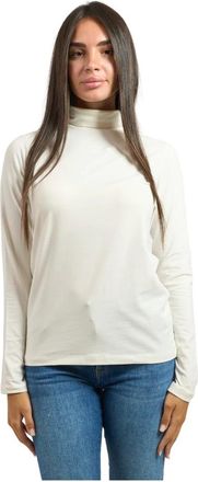 Yes-Zee YES Zee, Femme, Tops, Beige, Taille: 44 FR T-shirt &agrave; col montant