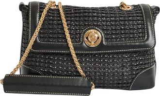 Gattinoni Femme, Sacs, Noir, Taille: ONE Size Sac bandouli&egrave;re &agrave; cha&icirc;ne