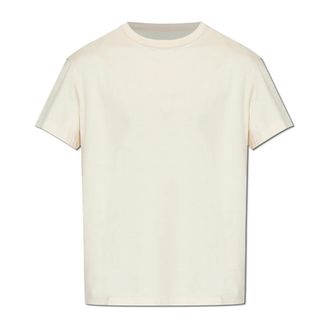 Maison Margiela T-Shirt mit Logo - - Tops - Herren - Beige - 2XL