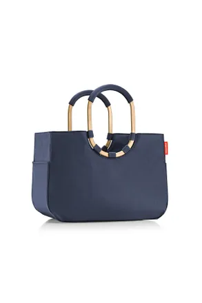 Reisenthel Einkaufstasche, Dunkelblau, Textil, 46x34.5x25 cm, gro&szlig;es Hauptfach, Freizeit, Koffer & Taschen, Einkaufstaschen