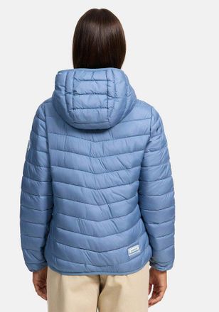 Marikoo Winterjacke Pack mich ein Mit Kapuze und Beutel zum Verstauen der Jacke