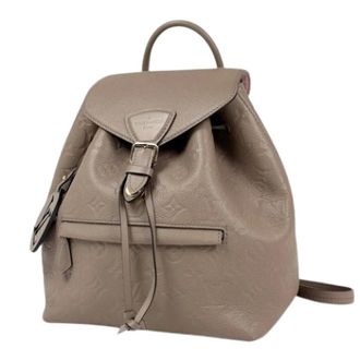 Louis Vuitton Pre-owned Cuir sacs-louis-vuitton - Femme - Pre-owned - Beige - Taille: ONE Size