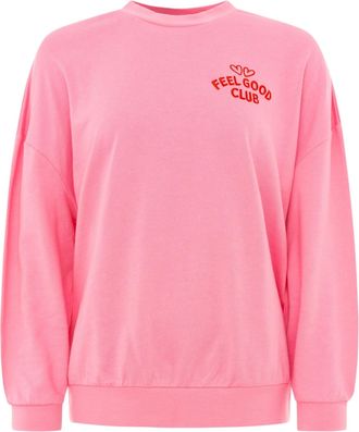 Zwillingsherz Sweatshirt FEEL GOOD CLUB