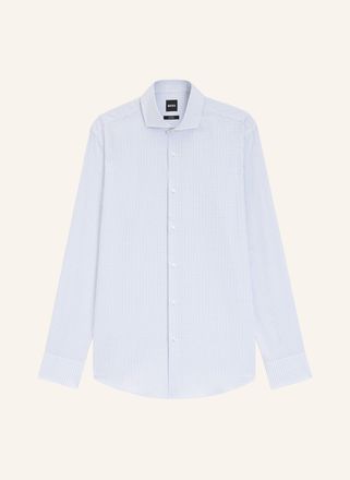 HUGO BOSS Business Hemd H-Hank-Sp-c1-261 Slim Fit blau