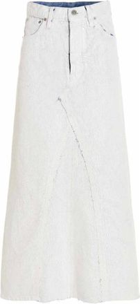 Maison Margiela Femme, Jupes, Blanc, Taille: 34 FR Bianchetto Skirt
