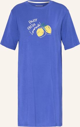 Schiesser Nachthemd blau