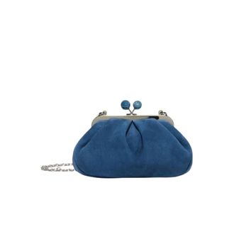 Max Mara Femme, Sacs, Bleu, Taille: ONE Size Wkavalois Chain-strap Shoulder Bag