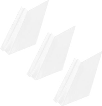 Valiclud 3 Stück Transparente Schuhregale Wandmontage Kunststoff Klar Schwebende Regale Schuhaufbewahrung und Präsentation für Einzelhandel und Zuhause