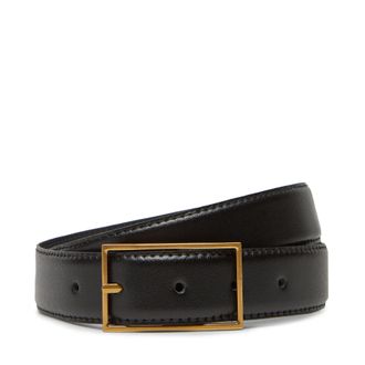 Calvin Klein Herrengürtel Calvin Klein Classic Buckle Belt 30Mm LV04D7014G Schwarz
