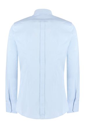 Dolce & Gabbana Mens Light Blue Cotton Shirt