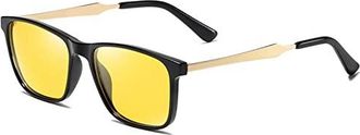Generic Lunettes de soleil polarisées tendance pour hommes et pour femmes, pare-soleil de vacances en plein air (couleur : C, taille : moyen) 2026