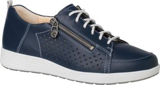 Ganter Damen Kerstin Sneaker, darkblue, 37.5 EU Weit
