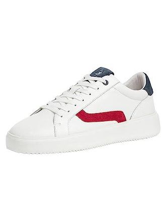 Marco Tozzi Homme Damen 2-2-13605-20 Basket, Blanc et Rouge, 42 EU