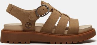 Timberland Clairemont Way Fisherman Sandale f&uuml;r Damen in Beige, Damen, Beige, Gr&ouml;&szlig;e