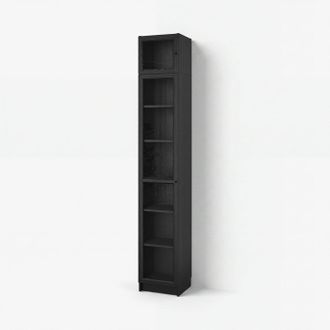 IKEA BILLY / OXBERG Regalkombi m Vitrinent&uuml;ren/Aufsatz