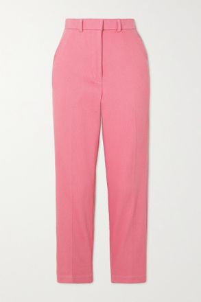 Thebe Magugu Hose Mit Geradem Bein Aus Wolle - Pink