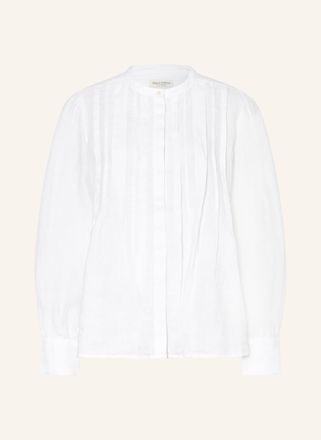 Marc O'Polo Marc Opolo Bluse Mit Leinen weiss