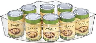 InterDesign iDesign 62630Eu Lazy Susan Bac Armoire Transparent Clair