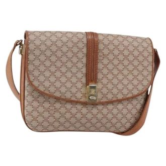 Celine Pre-owned Canvas Umh&auml;ngetasche - - Pre-owned - Damen - Beige - ONE SIZE